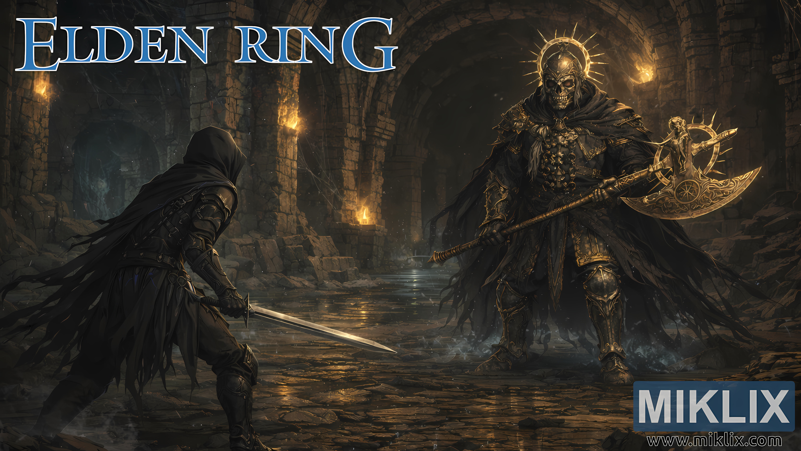 Immagine: Tarnished vs Death Knight nelle catacombe di Scorpion River ...