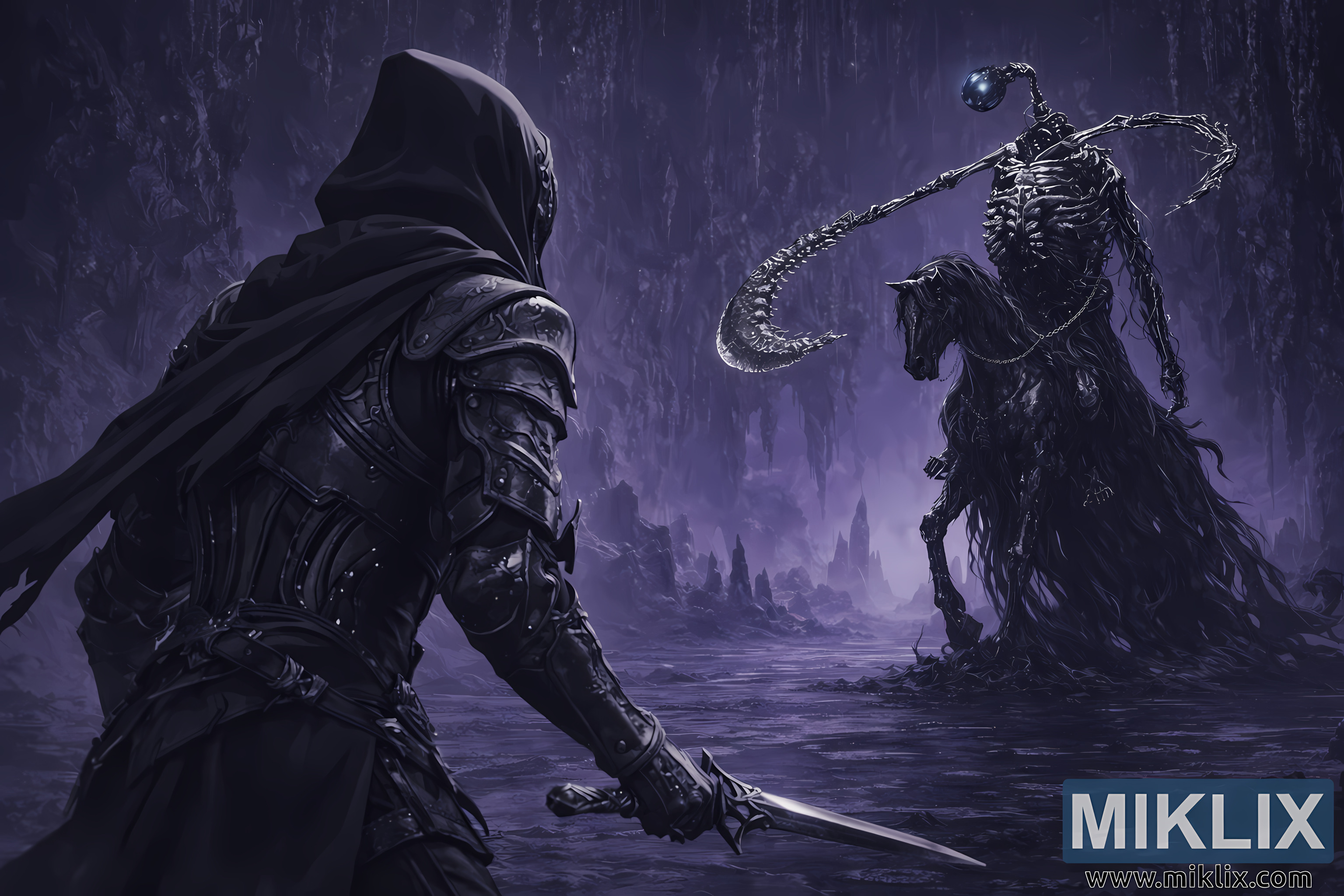 Image: Edge of the Fissure - Miklix