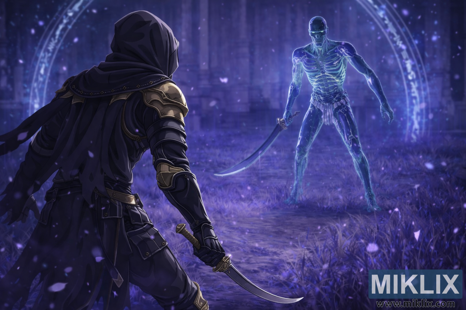 Image: Face to Face in the Royal Grave Evergaol - Miklix