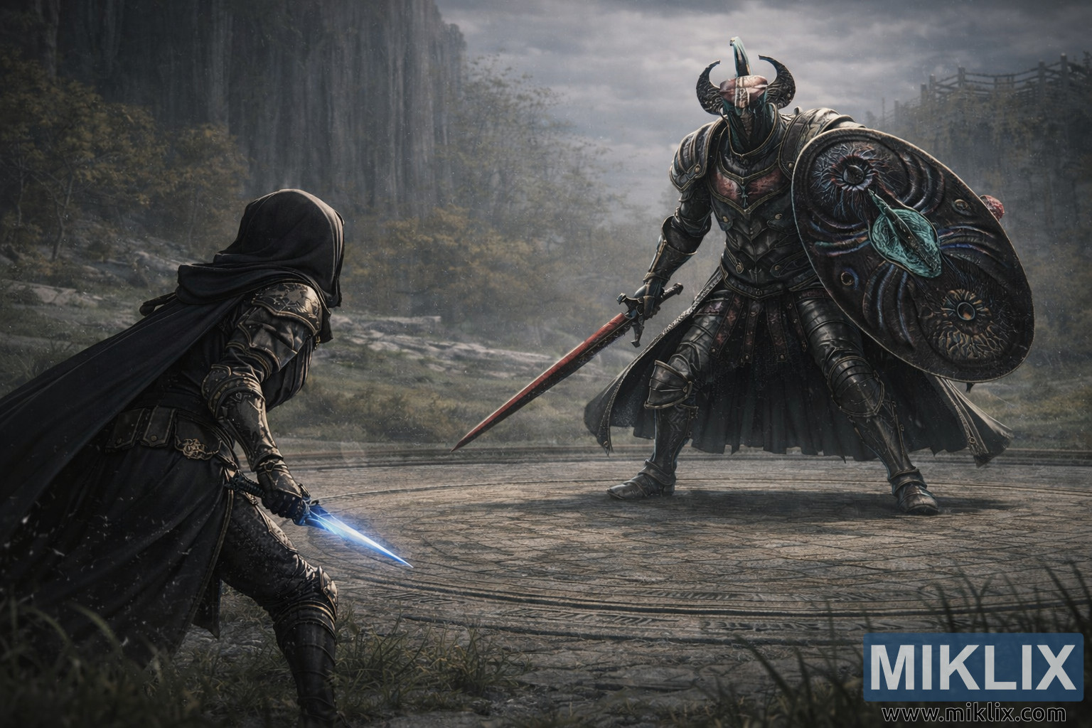 Image: Stormhill Evergaol Standoff - Miklix