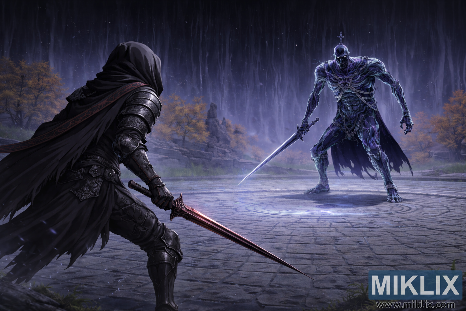 Image: Before the Duel in Cuckoo’s Evergaol - Miklix