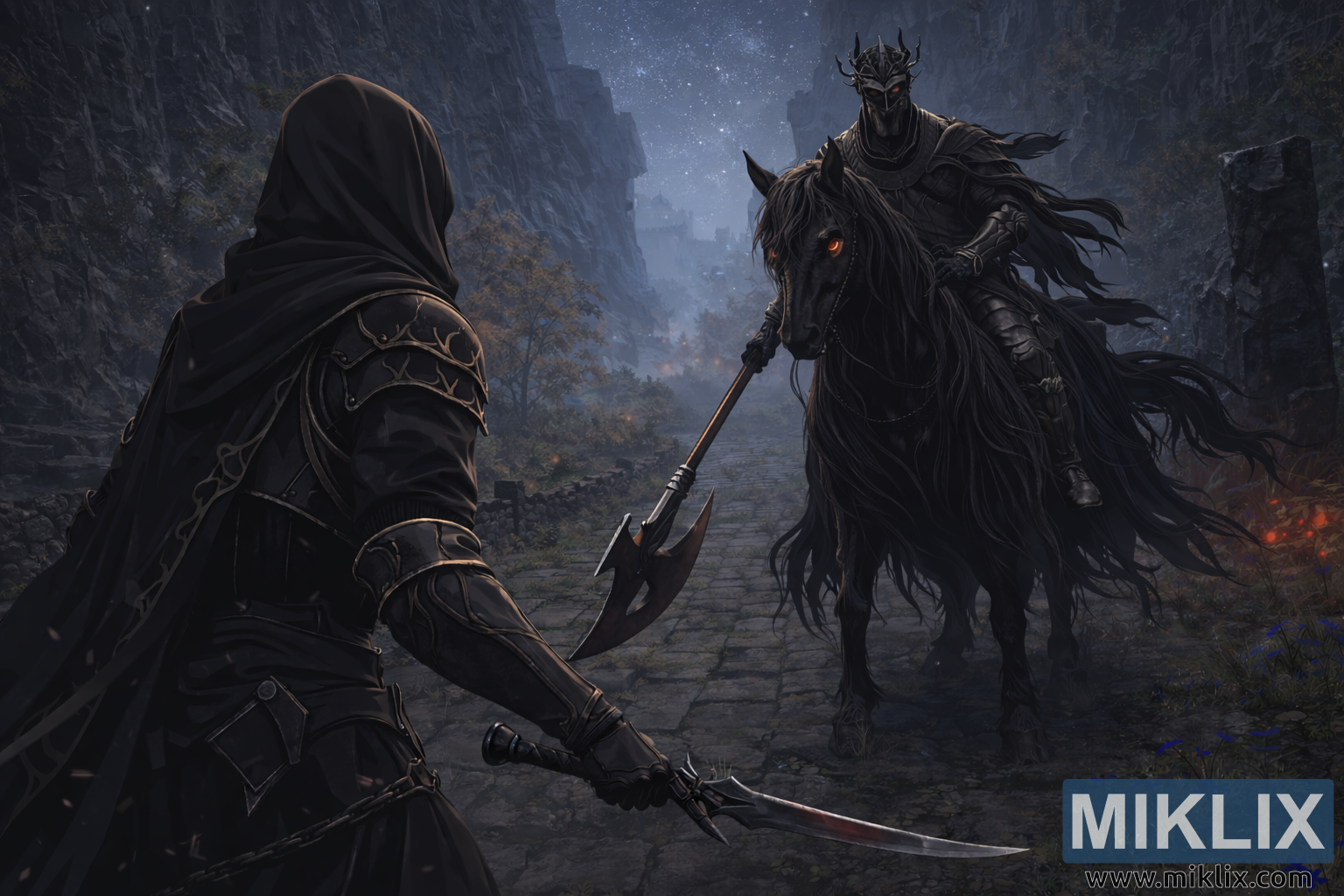 Image: Overshadowed by the Night’s Cavalry - Miklix