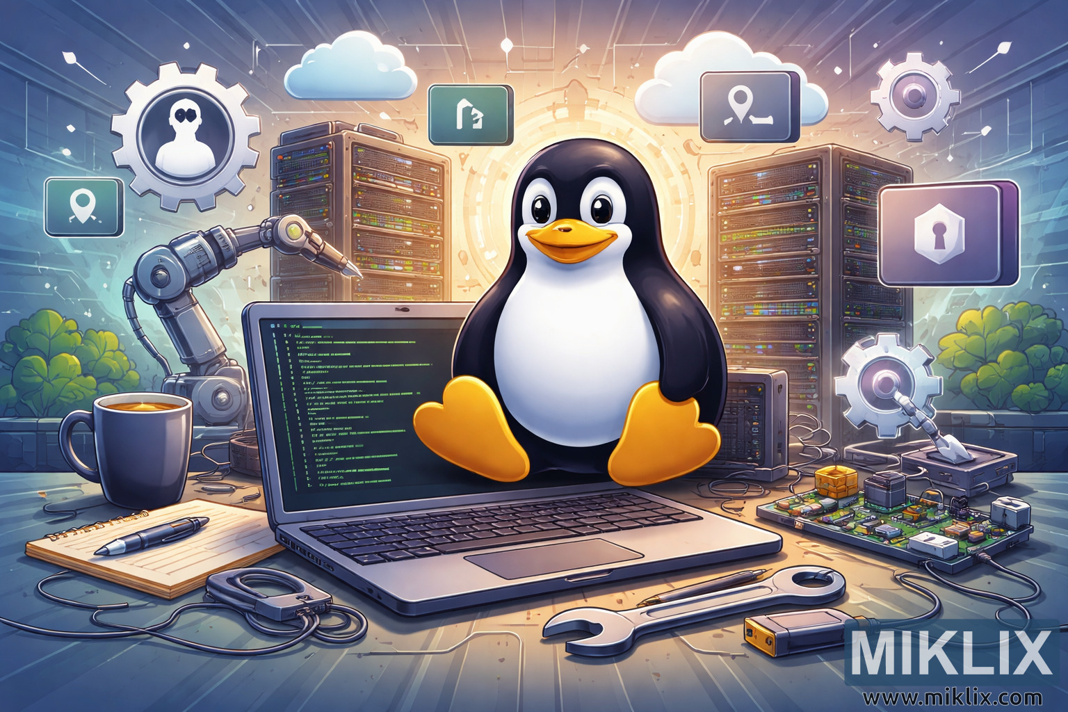 Image: GNU/Linux Technical Guides and System Administration - Miklix