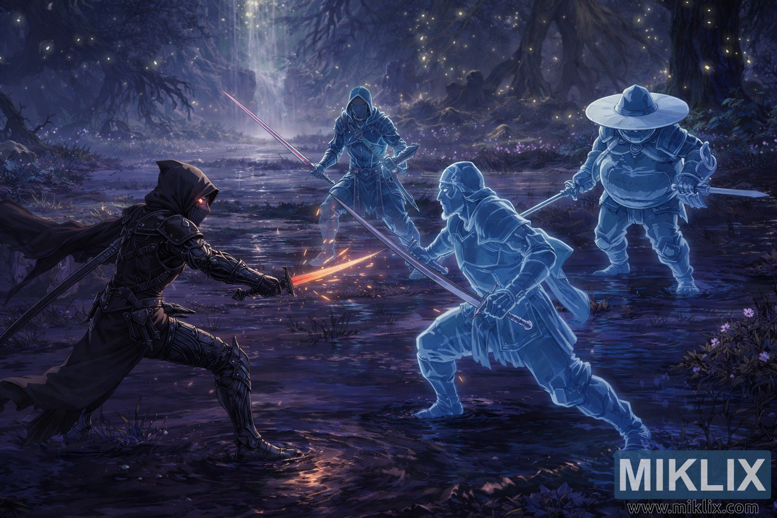 Kuva: Tarnished vs. Fian mestarit Deeproot Depthsissä - Miklix