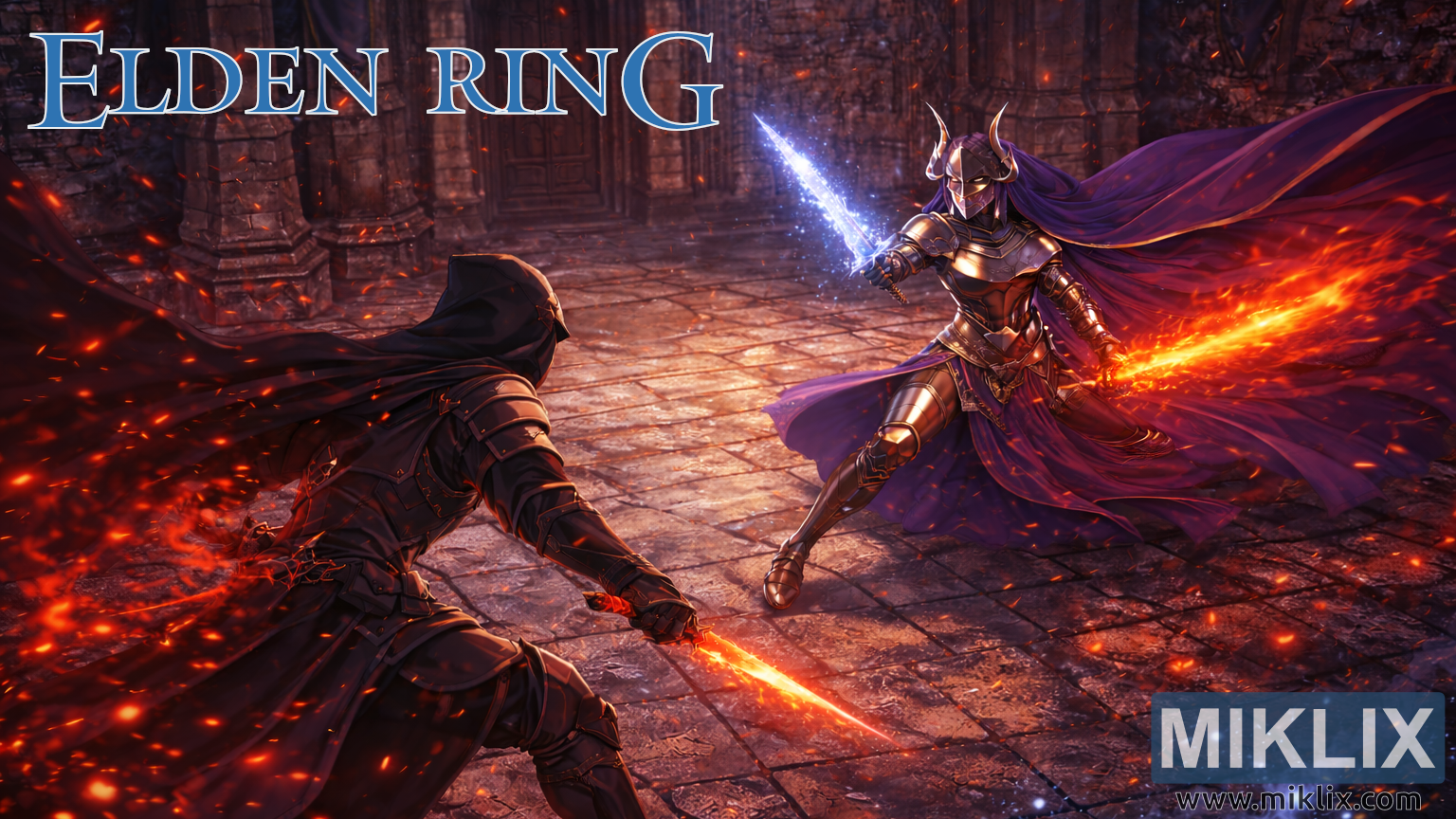 Elden Ring: Rellana, Twin Moon Knight (Castle Ensis) Boss Fight (SOTE ...