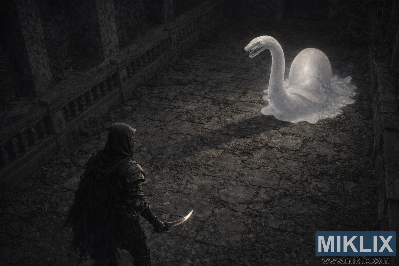 Image: Black Knife Assassin vs Spiritcaller Snail – Elden Ring Fan Art ...