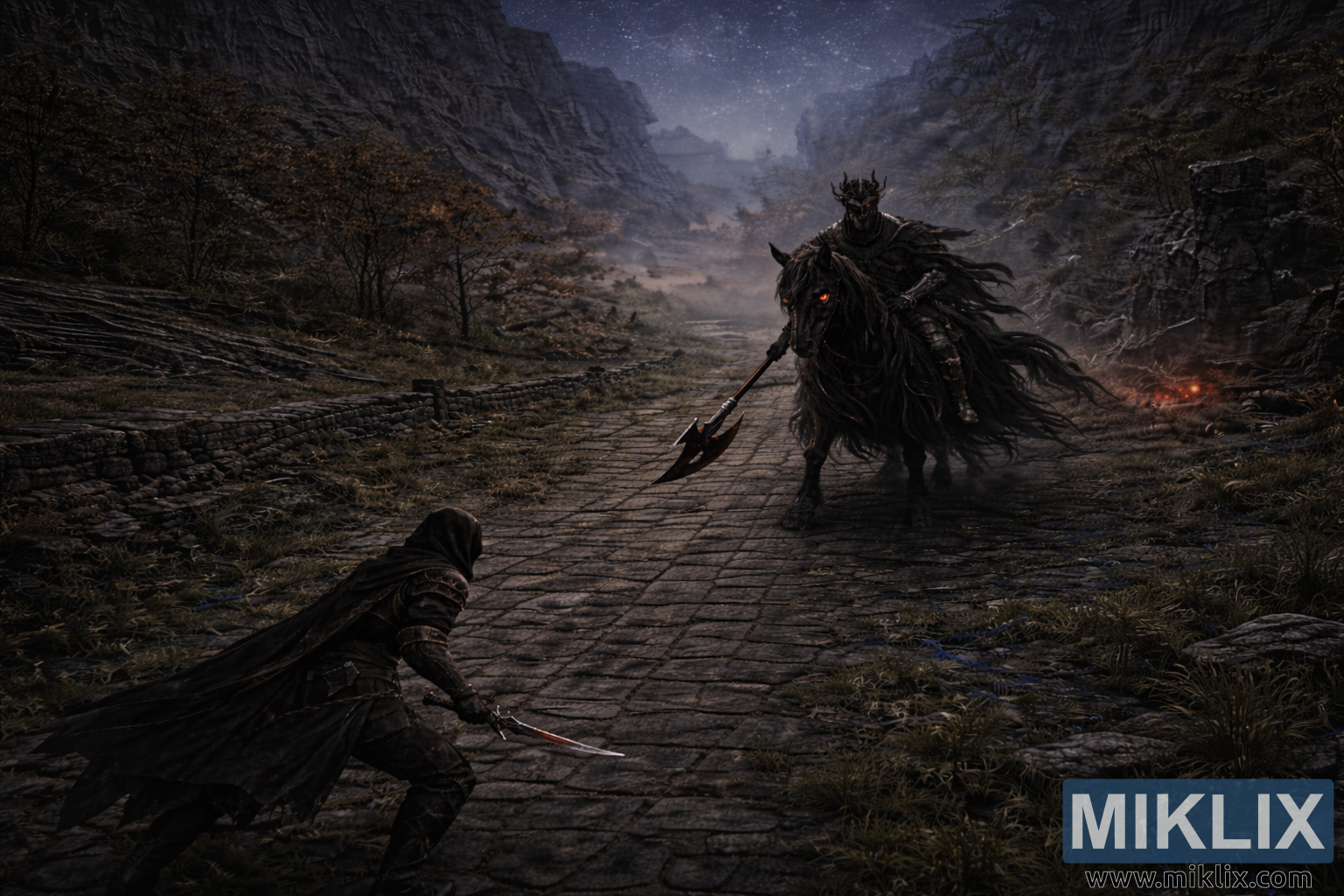 Slika: Tihi put prije sukoba - Miklix