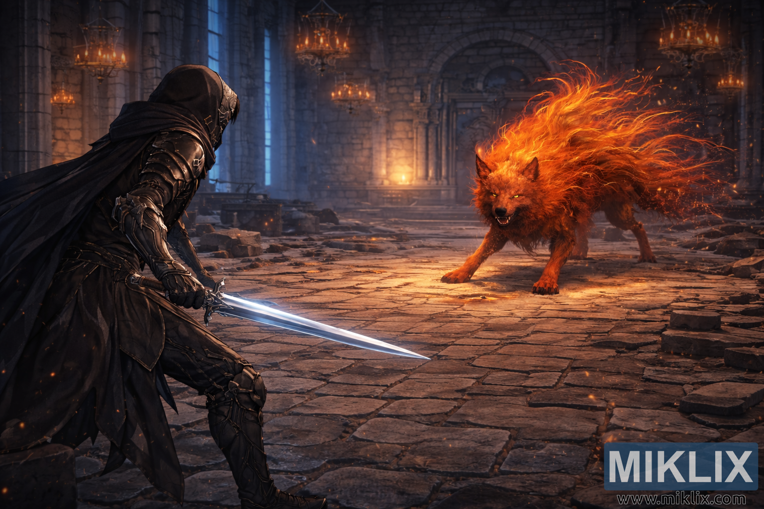 Imagem: A Calma Antes da Batalha em Raya Lucaria - Miklix