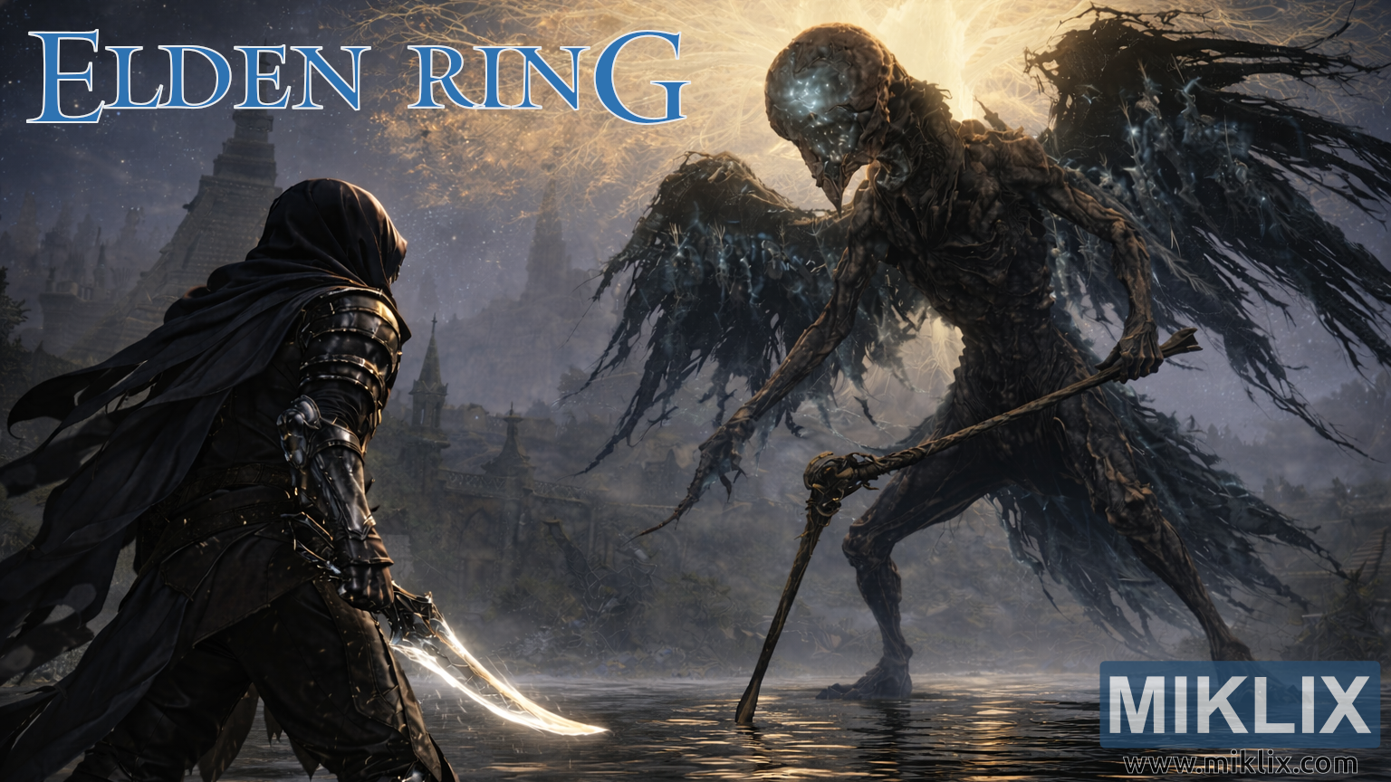 Պատկեր՝ Սև դանակի մենամարտը Death Rite Bird-ի հետ - Miklix