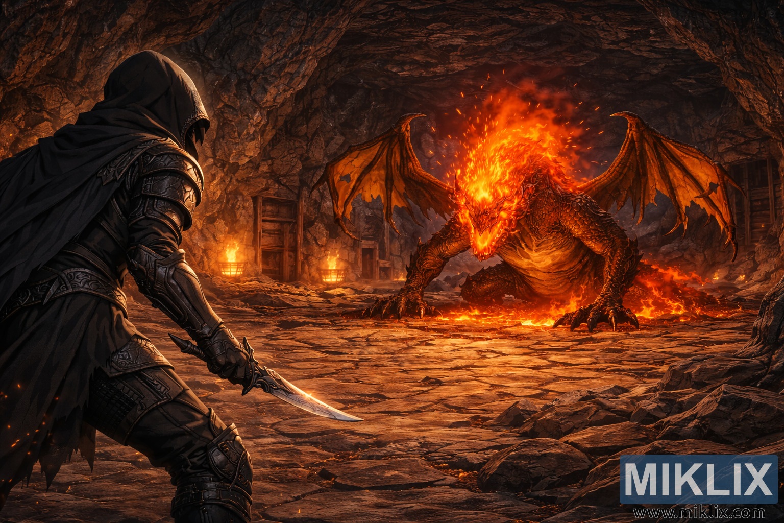 Image: Gael Tunnel Standoff - Miklix