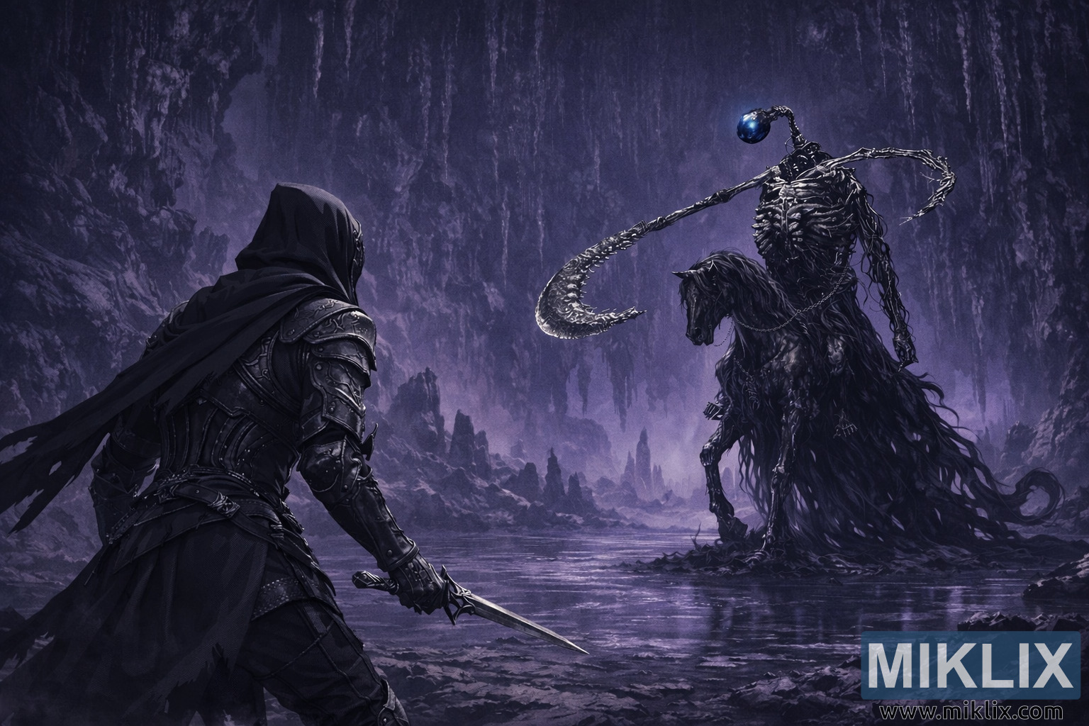 Image: Standoff in the Stone Coffin Fissure - Miklix