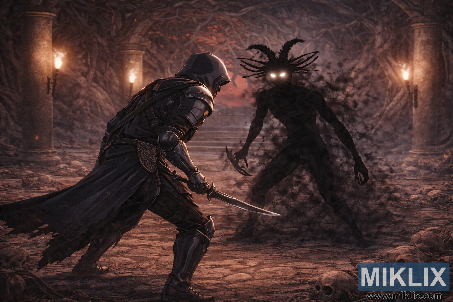 Image: Closing the Gap in the Caelid Catacombs - Miklix