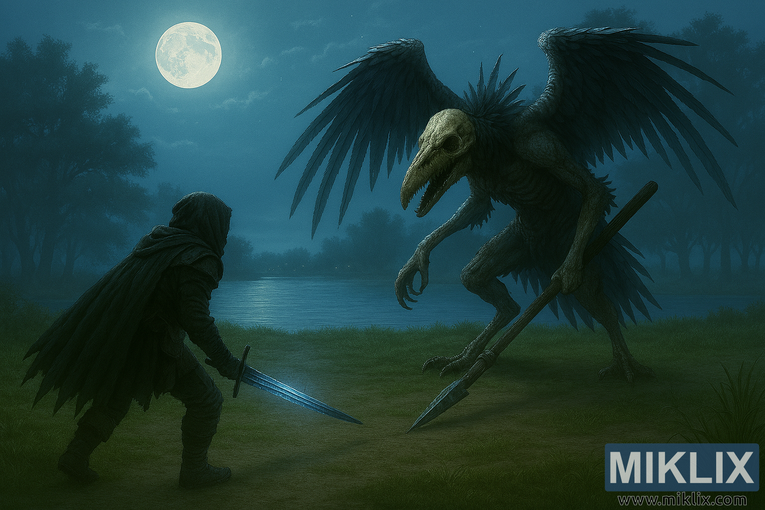 Afbeelding: Duel in maanlicht op grote hoogte: Vervloekt versus ...