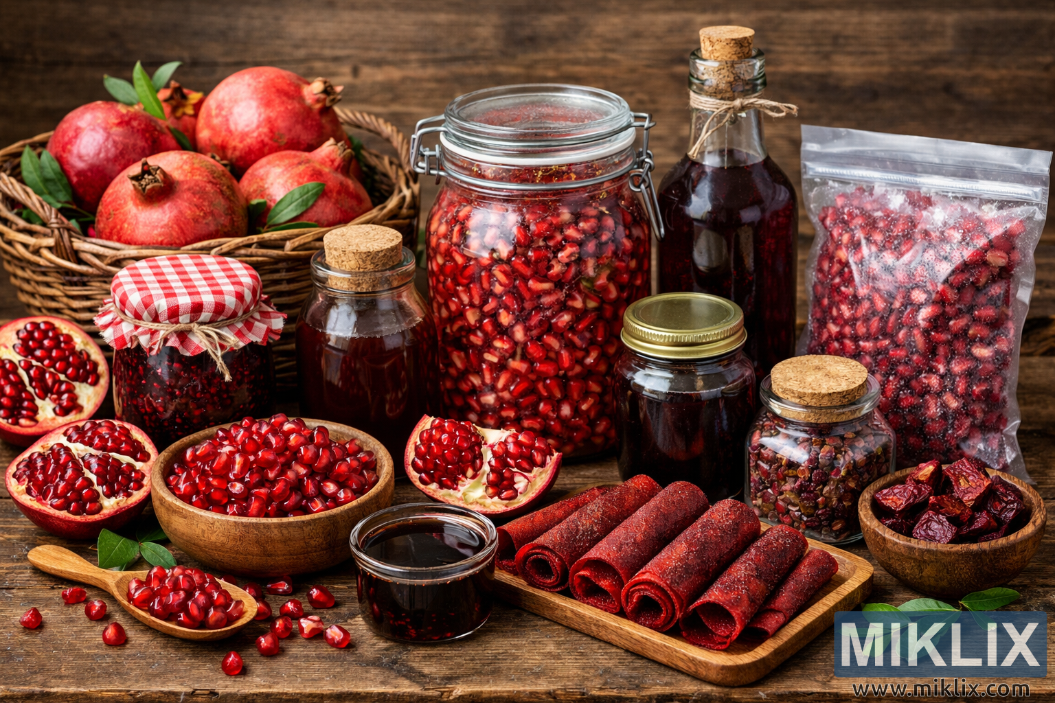 Image: Methods of Storing and Preserving Pomegranates - Miklix
