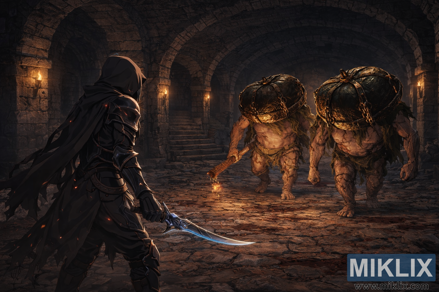 Image: Face-à-face dans la cave de Caelem : Black Knife Tarnished ...