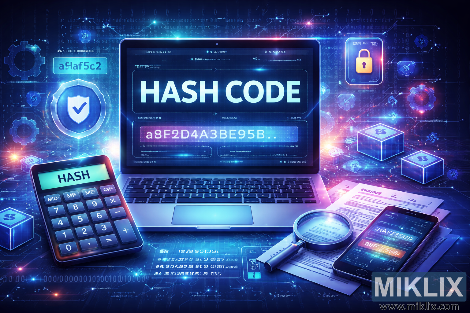 Image: Hash Code Calculators and Digital Security Tools - Miklix