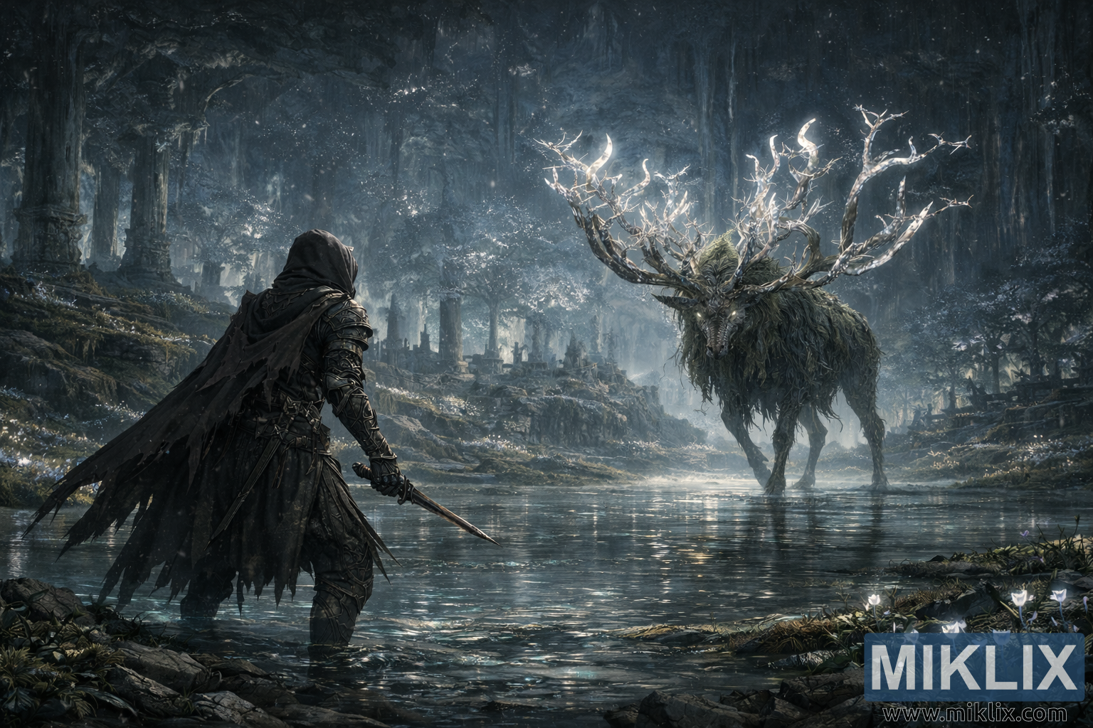 Image: Standoff Beneath Siofra - Miklix