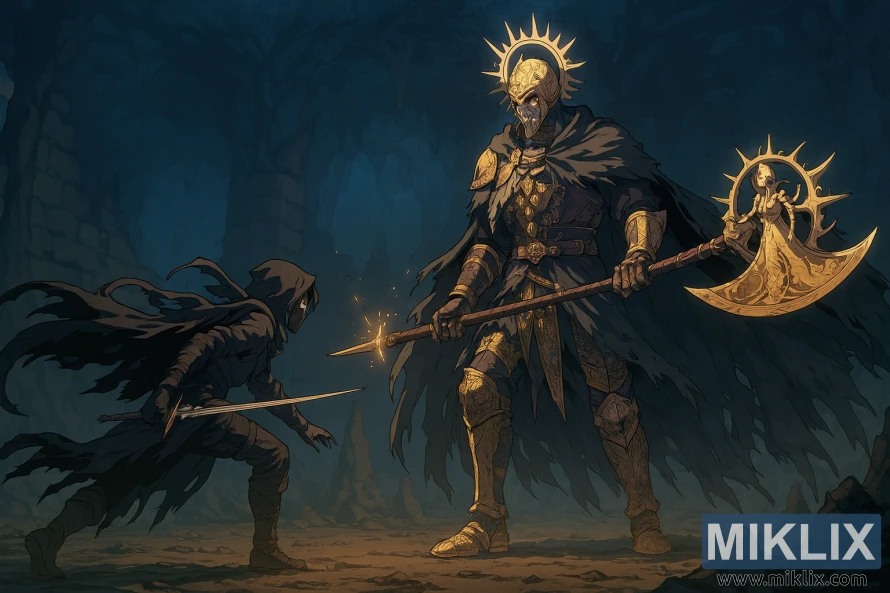 Elden Ring: Death Knight (Scorpion River Catacombs) Boss Fight (SOTE ...