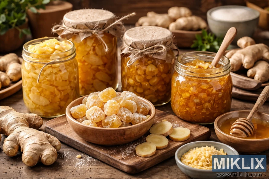 Image: Homemade Preserved Ginger Collection - Miklix