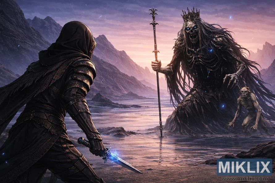 Elden Ring: Demi-Human Queen Marigga (Cerulean Coast) Boss Fight (SOTE ...