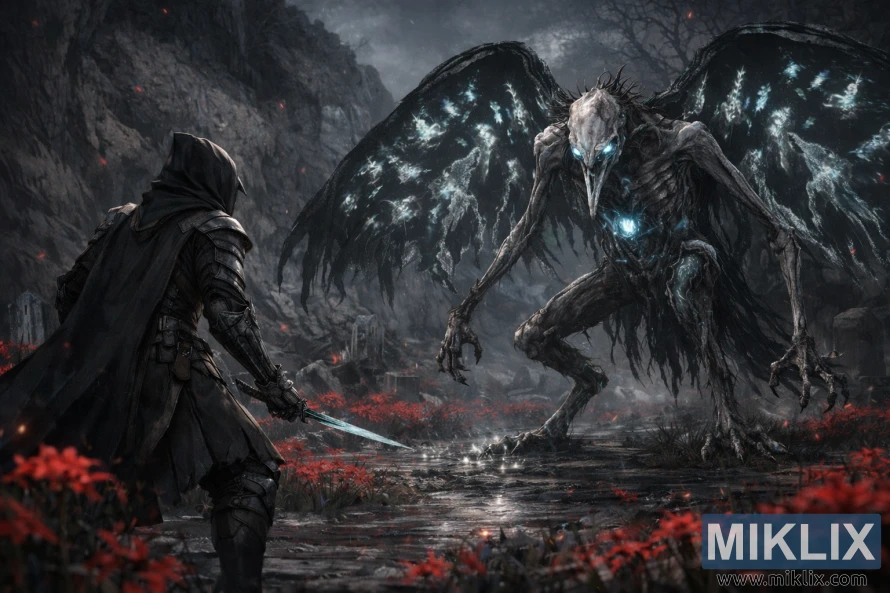 Elden Ring: Death Rite Bird (Charo's Hidden Grave) Boss Fight (SOTE ...