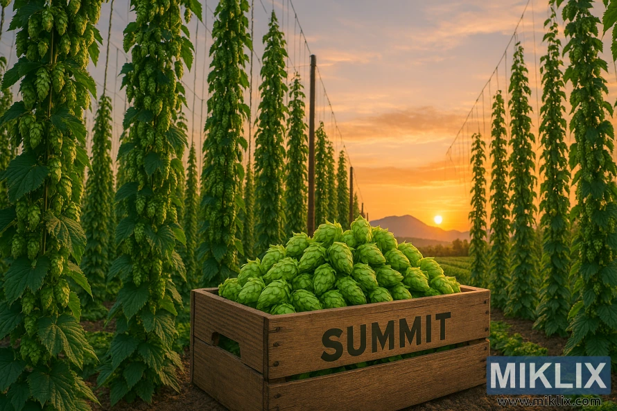 Hops in Beer Brewing: Summit - Miklix