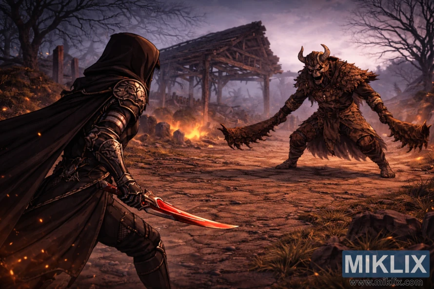 Afbeelding: De ruimte tussen de messen - Miklix